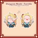 Delicious in Dungeon Meshi Farcille Marcille Falin Charms and Standee ...