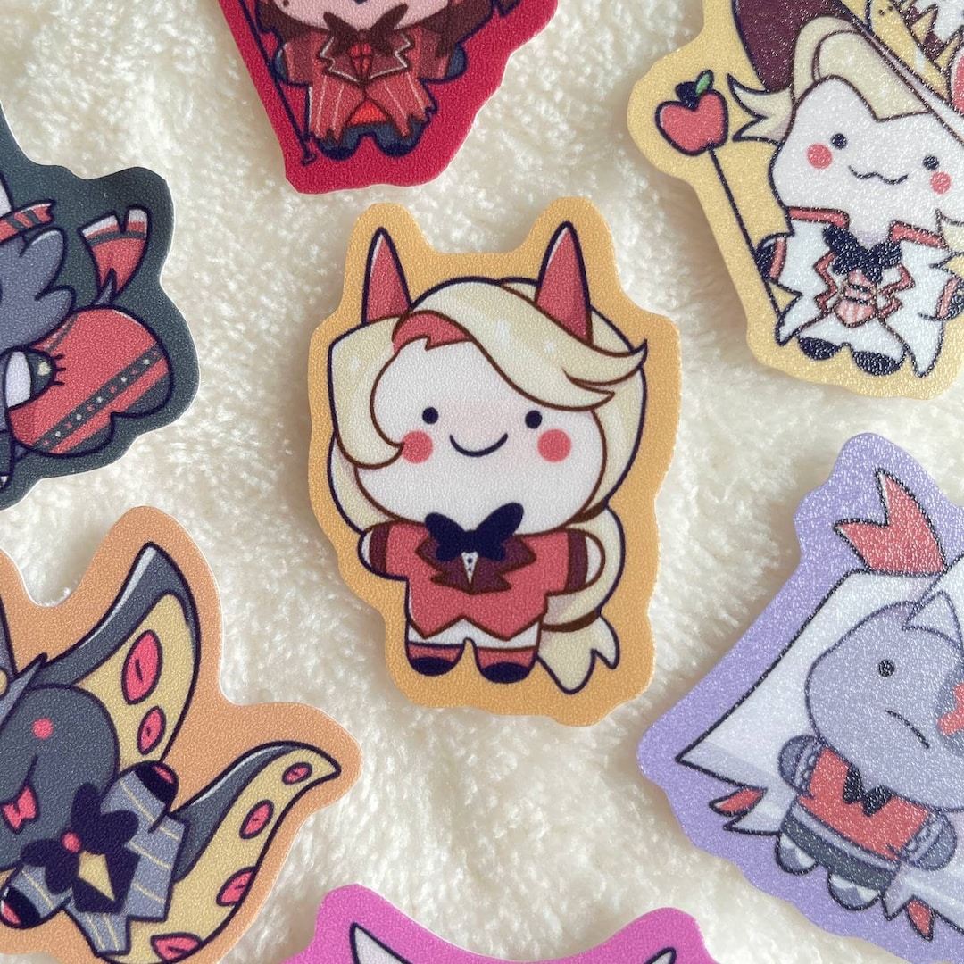Hazbin Hotel & Helluva Boss Mini Stickers - Etsy