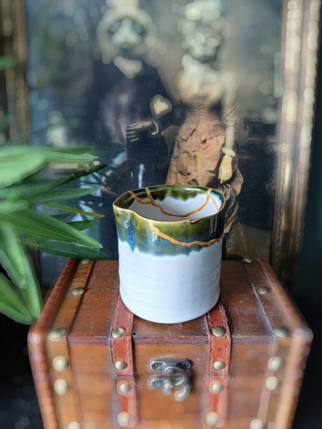 Kintsugi Cup Handmade Rustic Cup - Etsy