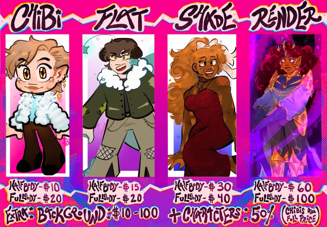 Custom Digital Art Commissions - Etsy