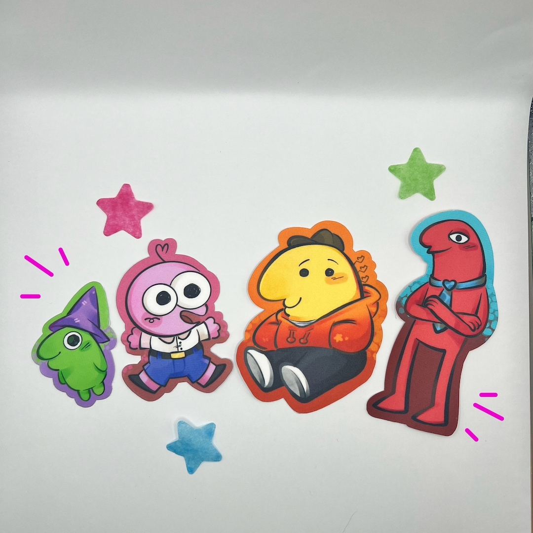 SILLY BUDDIES STICKERS! - Etsy