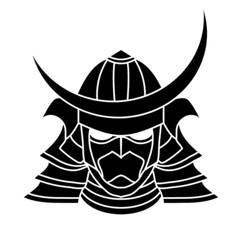 Samurai Vinyl Decals - Etsy