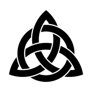 Norse Viking Triquetra Knot Vinyl Decal Sticker - Door, Wall, Gaming ...