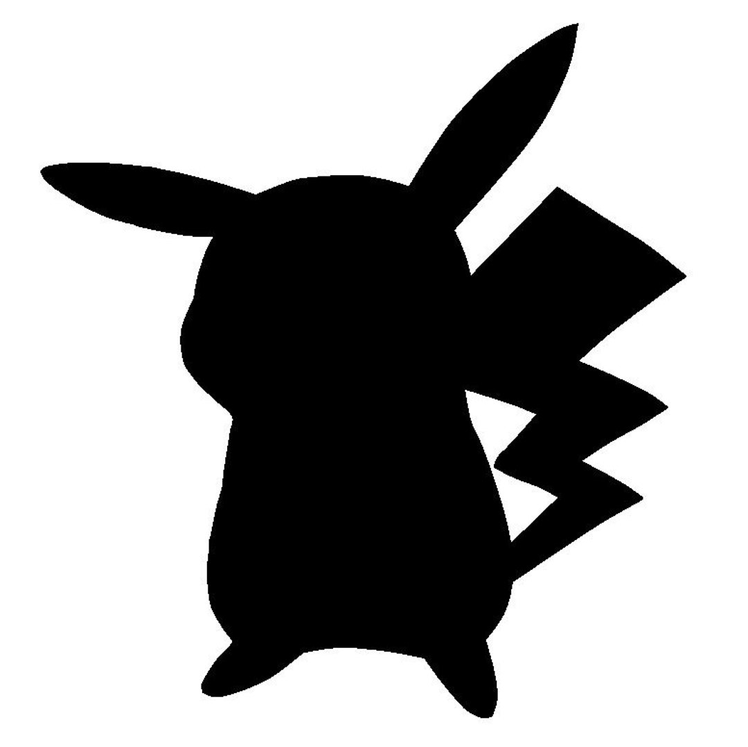 Pokemon Pikachu Symbol Vinyl Decal Sticker for Wall Door - Etsy