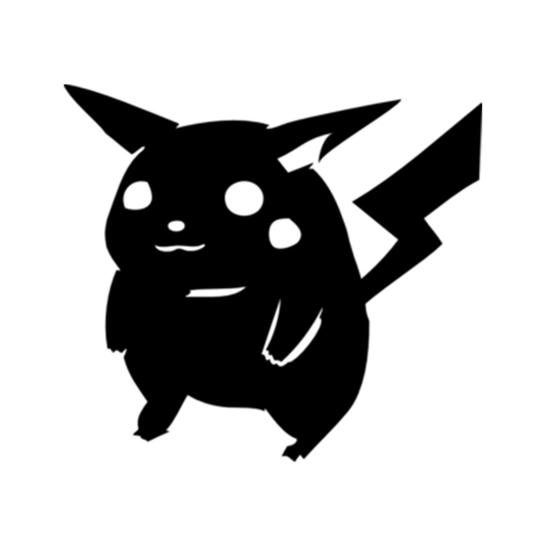 Pokemon Go Pikachu Vinyl Decal Sticker for Wall Door Gaming - Etsy