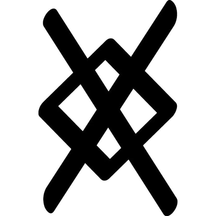 Norse Viking Gungnir Odins Spear Symbolvinyl Decal Sticker Door, Wall ...