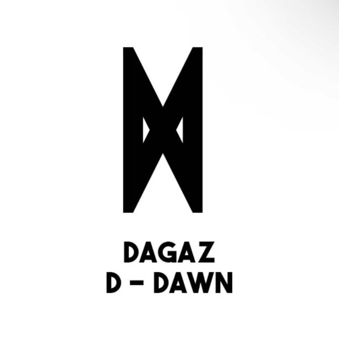 Viking Dawn Rune Vinyl Decal Sticker Door Wall Gaming - Etsy