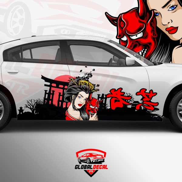 Anime Car Wrap - Etsy