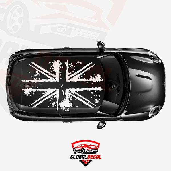 Union Jack Car Roof Decal - Etsy