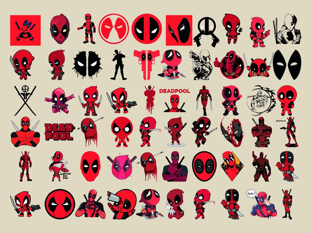 Deadpool Svg Bundle Deadpool Png Deadpool CricutSilueta - Etsy España