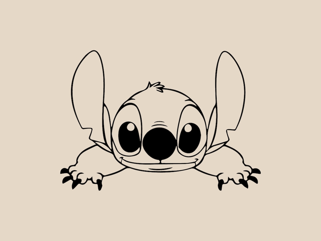 Stitch Svg Stitch One Line Stitch Png Svg Cut-bestanden - Etsy Nederland