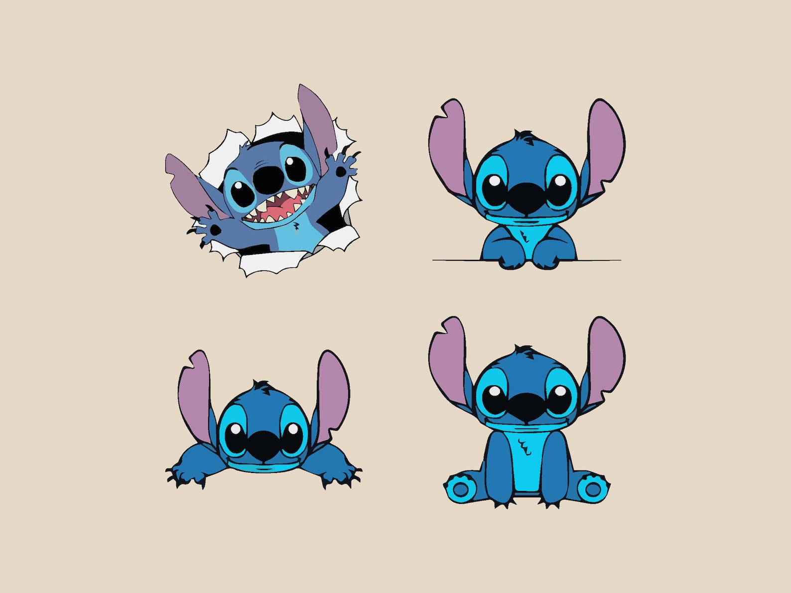 Stitch Svg, Stitch Pack, Stitch Bundle Svg, Couper des fichiers pour ...