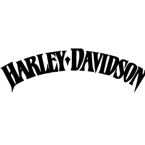 Harley Davidson Font - Etsy