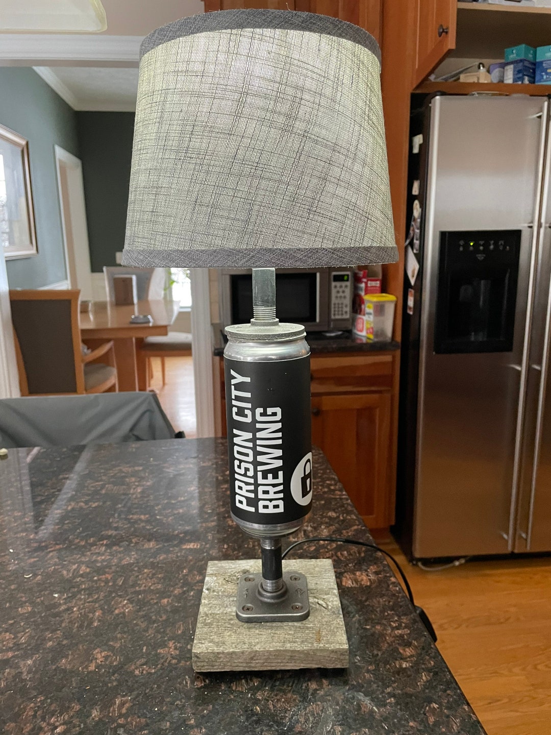 Beer Can Desk Lamp - Etsy