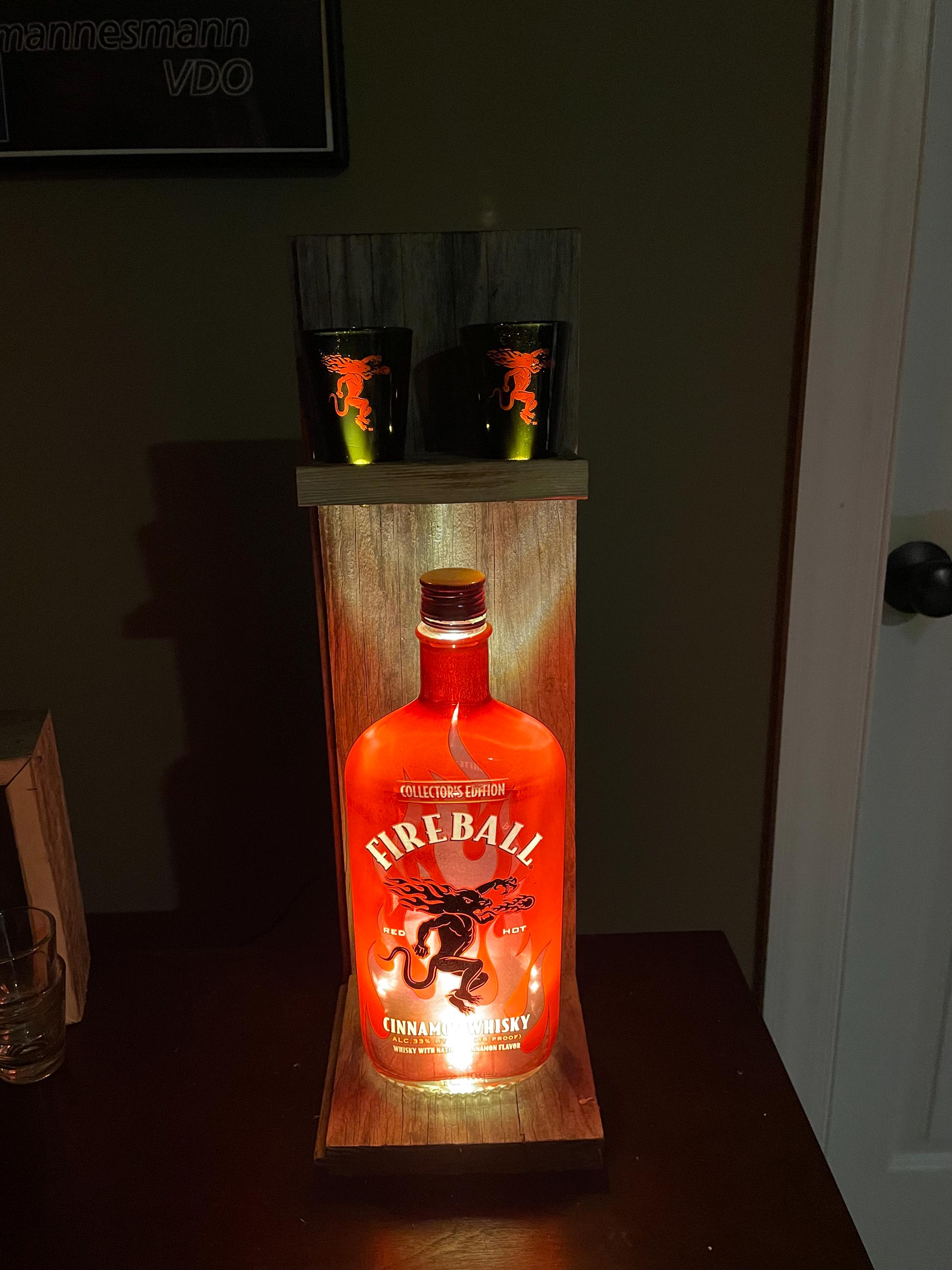 Fireball Decanter Set - Etsy