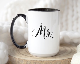 Mr Tea Gift Mug / Mister Coffee T Cup 80s Throwback Art - Etsy
