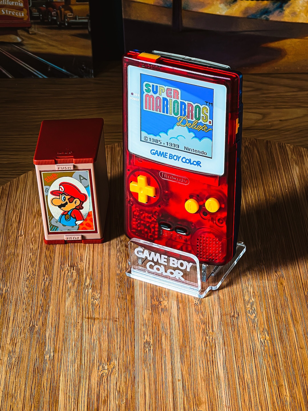 Custom Game Boy Color IPS Screen Super Mario Bros Edition - Etsy