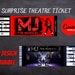Template MATILDA the Musical Surprise Ticket to THE THEATER, Instant ...