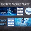 Template MATILDA the Musical Surprise Ticket to THE THEATER, Instant ...