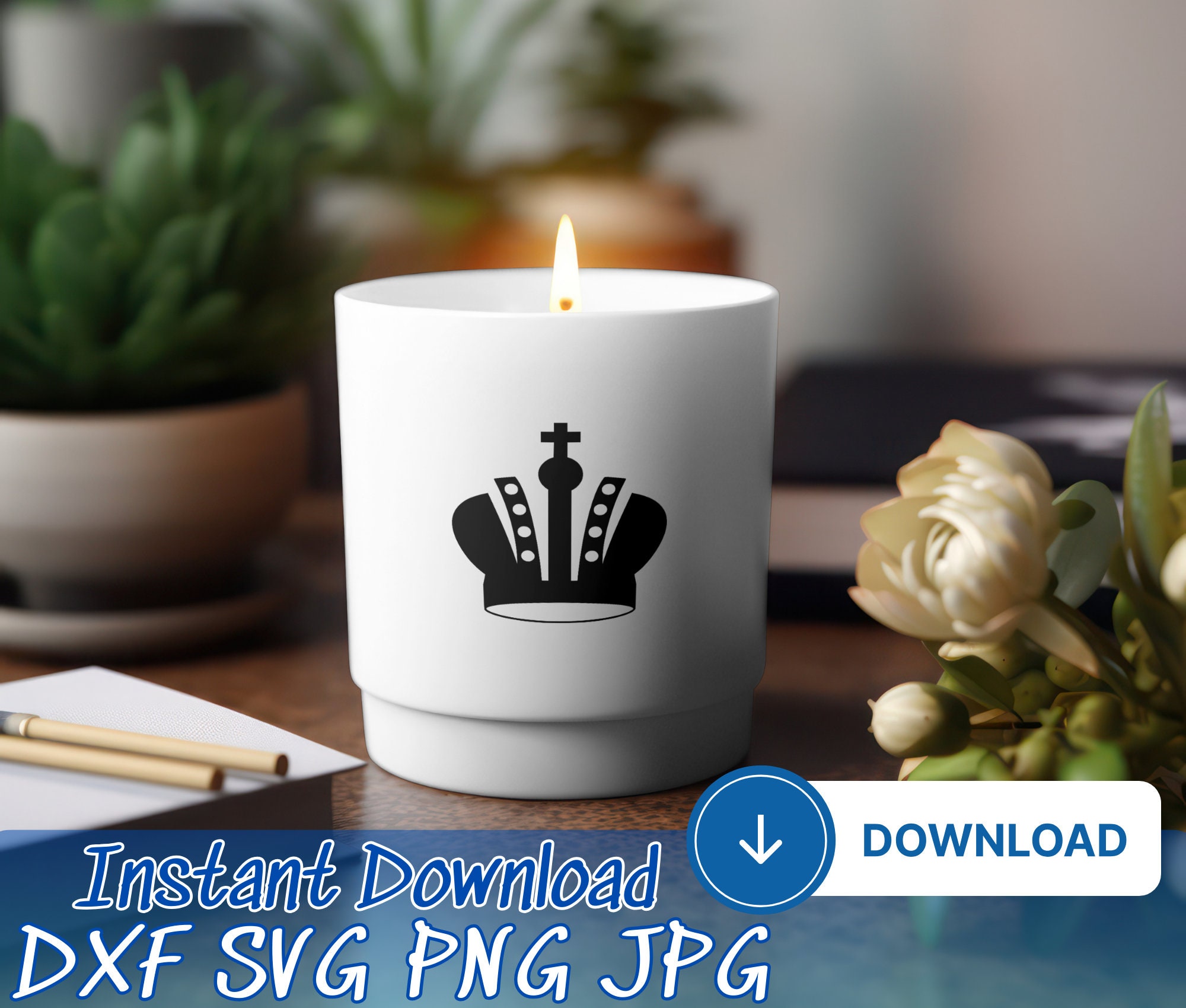 Church Crown Svg File, Church Crown Svg, Religious Crown Svg, File for ...