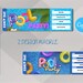 Pool Party Printable Template - Customizable Ticket Design for a ...