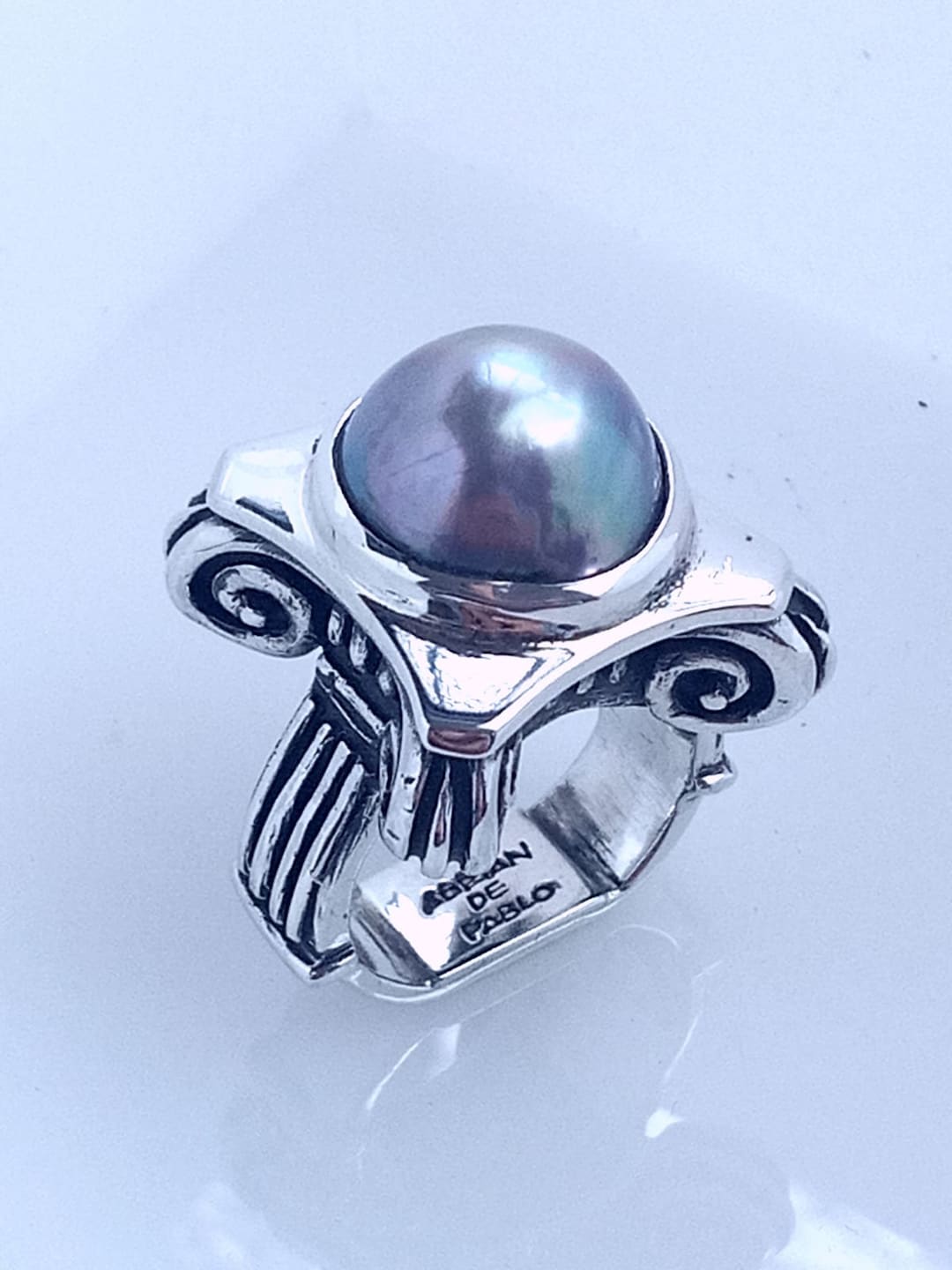 Ionic Column Ring - Etsy