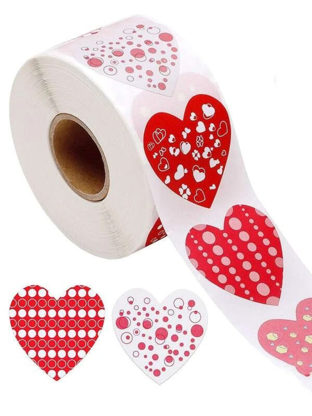 Red Heart, Stickers, Labels, Thank You, Red Heart, Shaped Love Business ...
