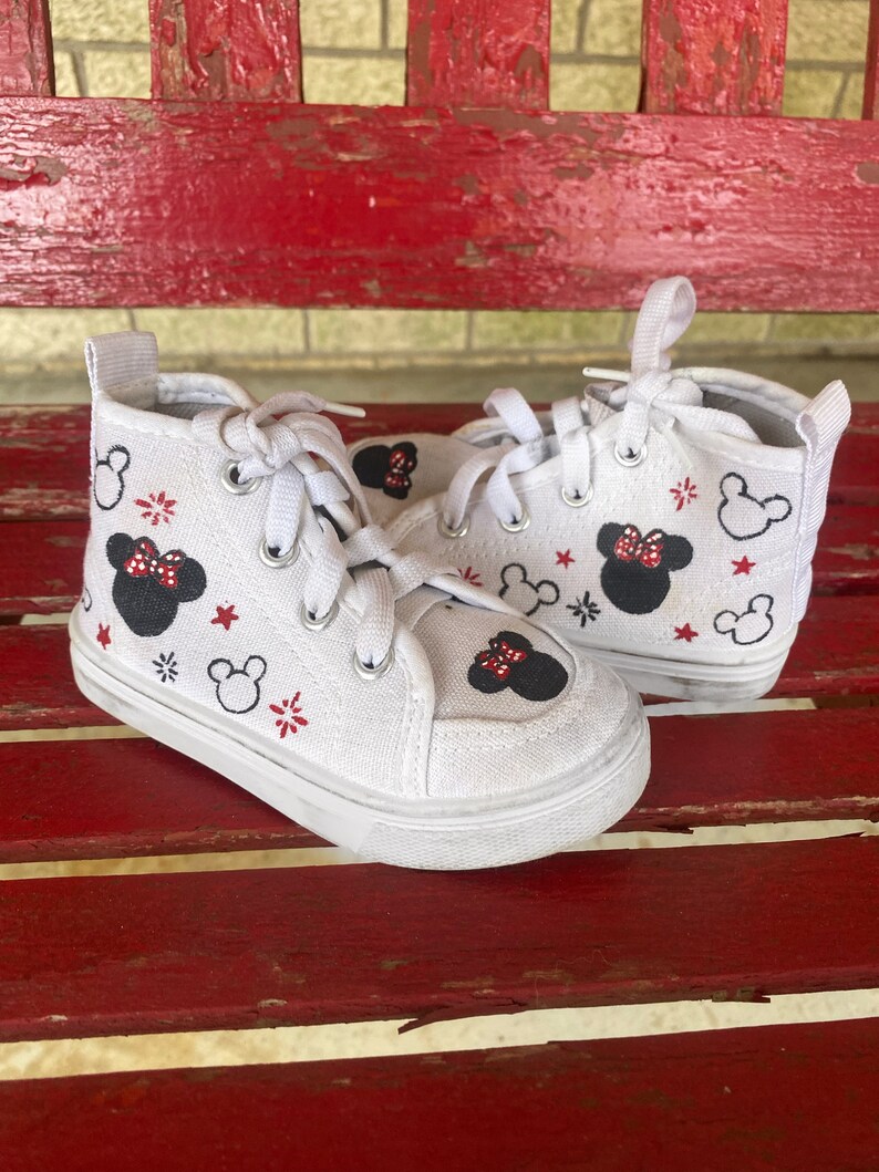 Kids Custom Disney Sneakers - Etsy