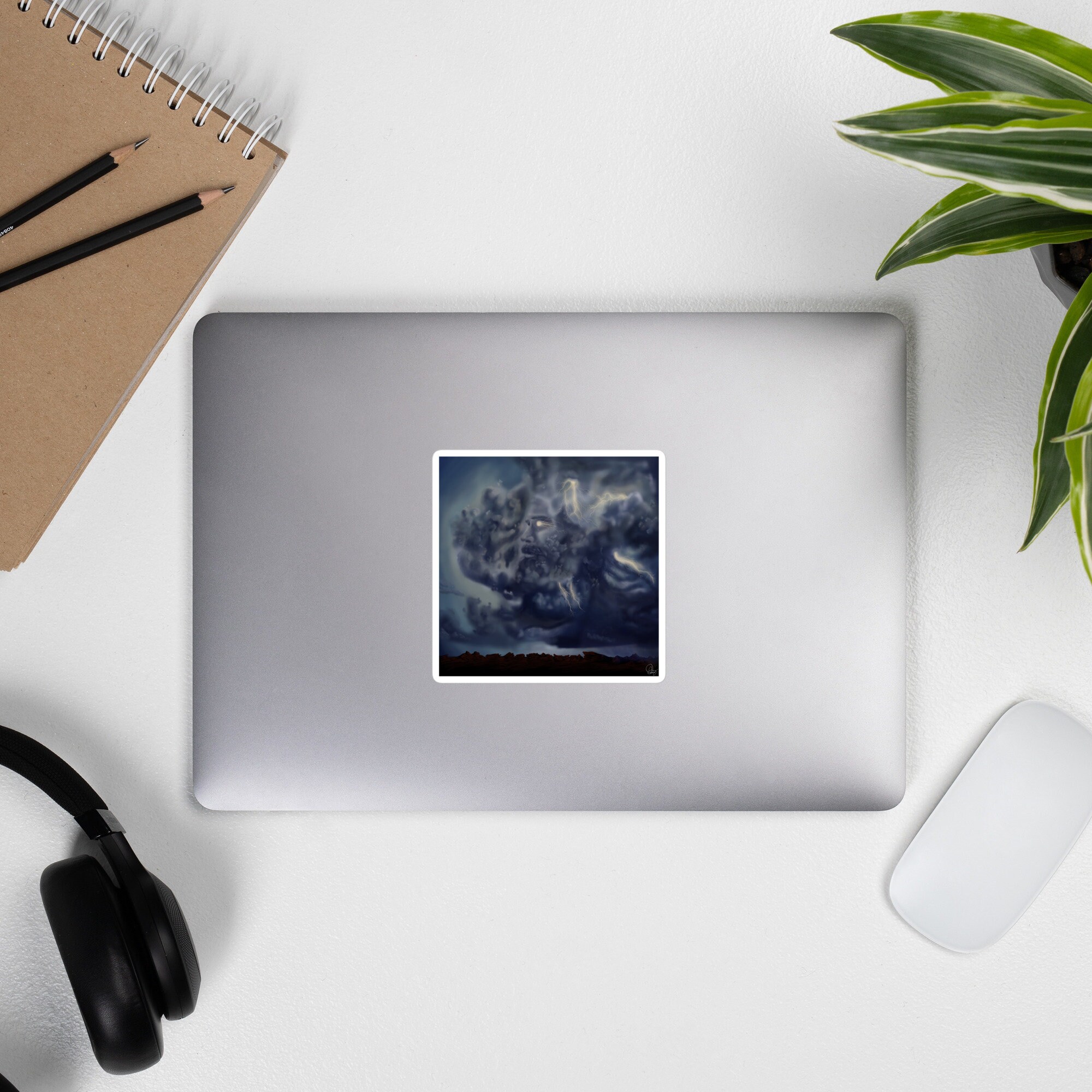 The Stormfather, Stormlight Archive Fan Art Bubble-free Stickers - Etsy