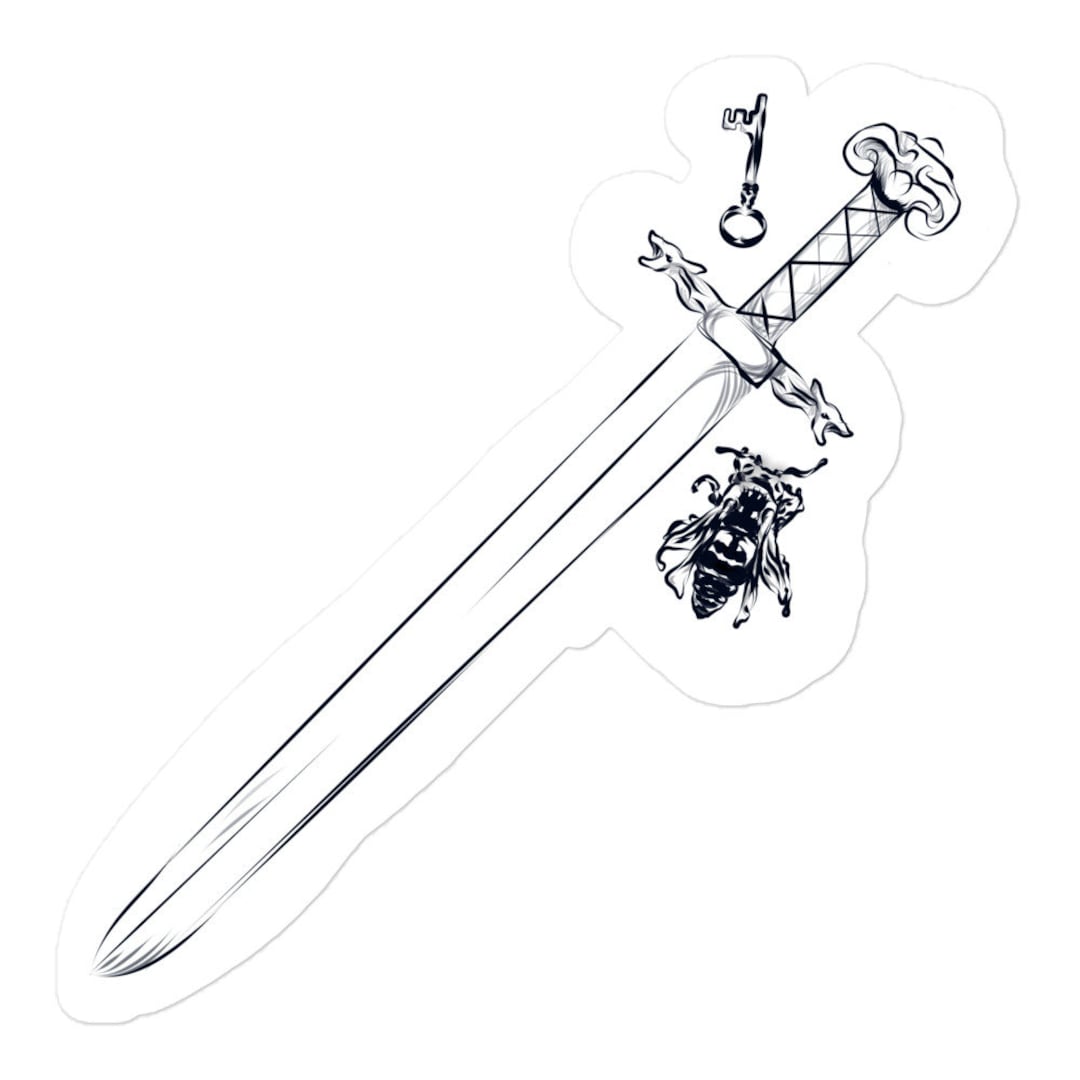 Starless Sea, Key Bee Sword, Fan Art Bubble-free Stickers - Etsy