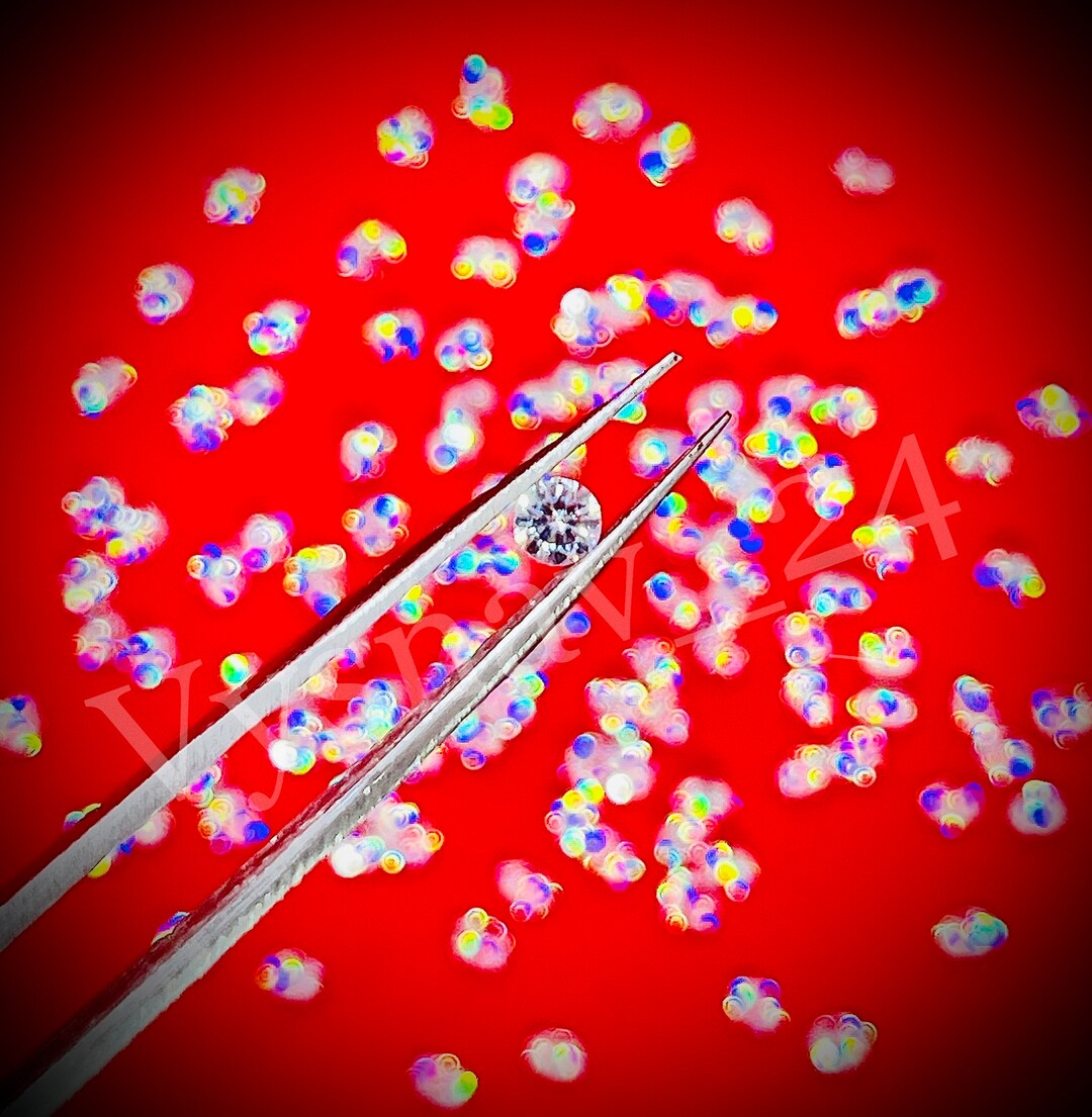 Cubic Zirconia CZ Colorless /clear White Round Stones Various Sizes ...