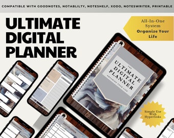 Instant Download, Digital Planner, Goodnotes Planner, iPad Planner ...
