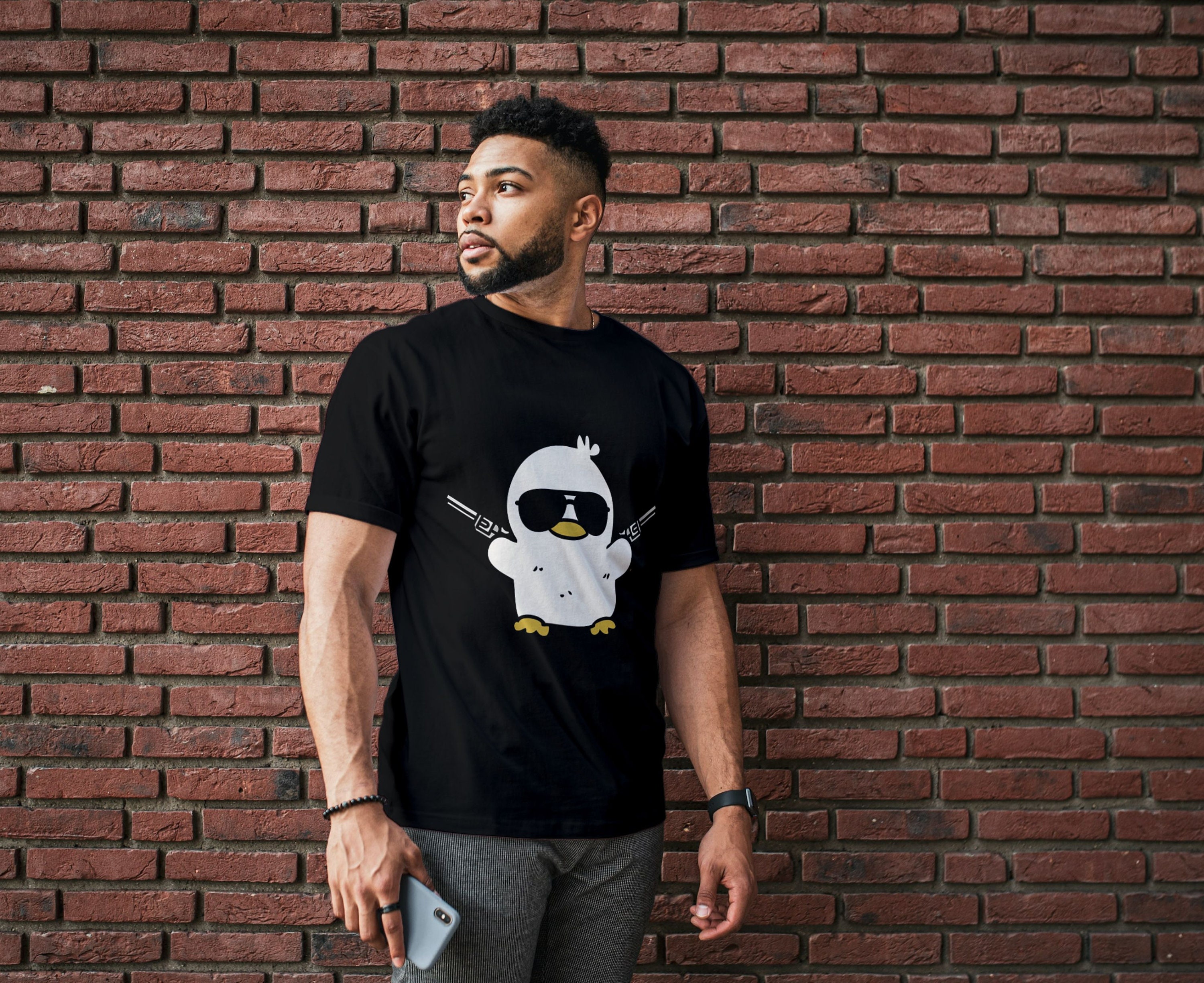Pato SVG - PNG, Pato con pistola SVG, Pato divertido Svg, Pato con ...