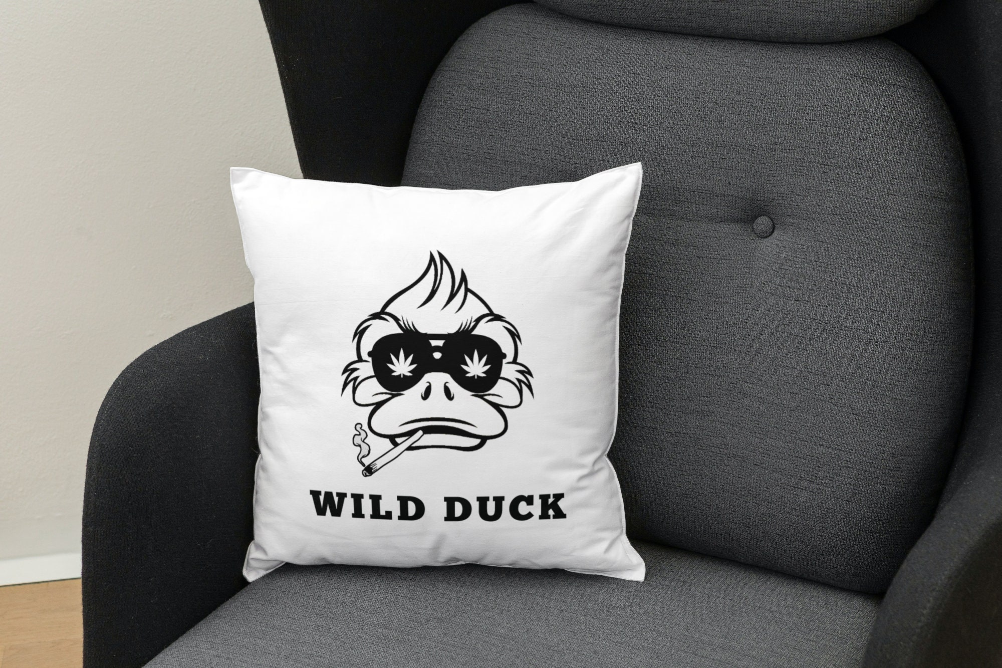 Weed SVG PNG, Duck With Smoke SVG, Funny Duck Svg, Animal Svg, Duck ...