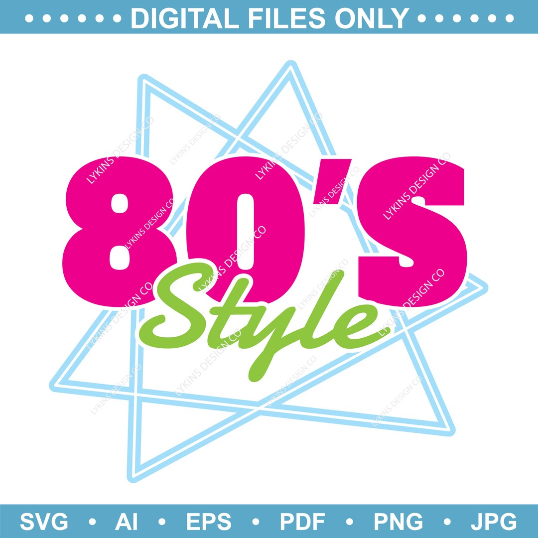 80'S Retro Style,neon Lights,falsh Back to the 80's Design,digital ...