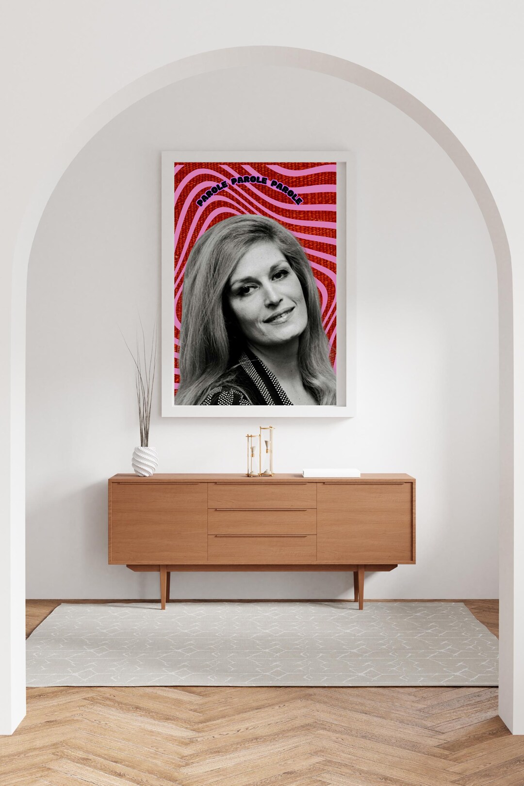 Dalida Poster PDF | Vintage French Singer Wall Art | Retro Music Printable | Dalida Digital ...