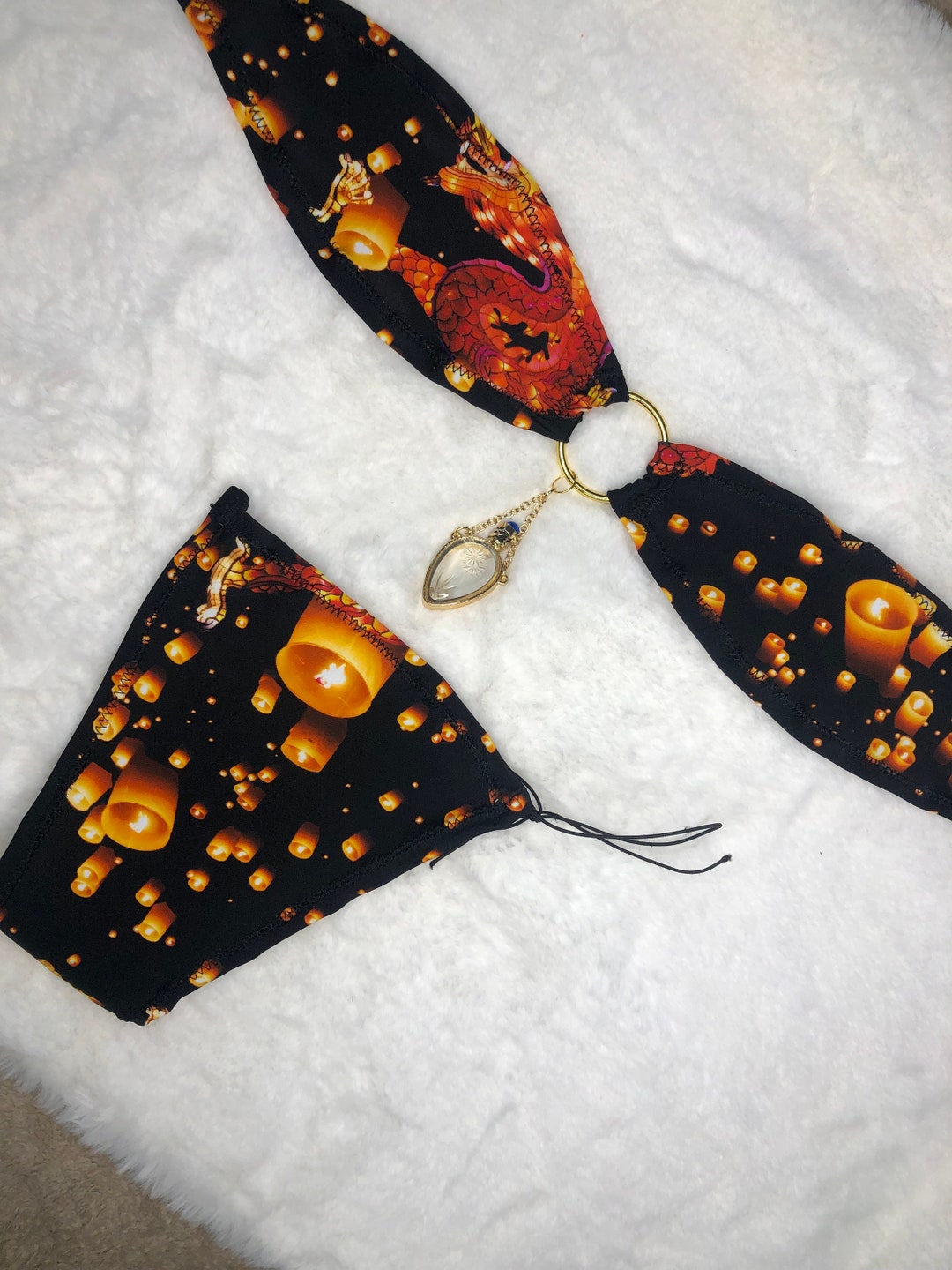 Dragon Micro Bandeau Bikini Set Stripper Outfit | Exotic Dancewear ...