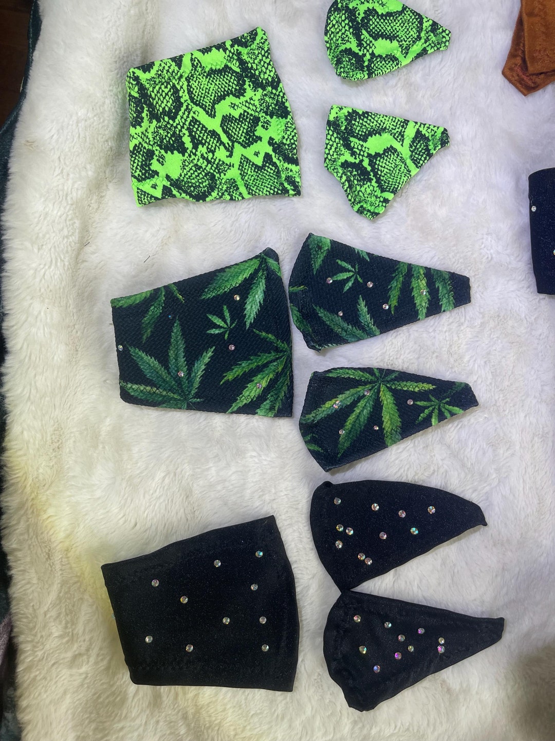 Micro Bikini Bundle | Snakeskin Bikini Stripper Outfit | Rave Outfit ...