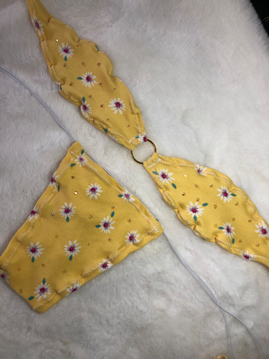 Daisy Micro Bandeau Bikini Set Stripper Outfit | Exotic Dancewear ...