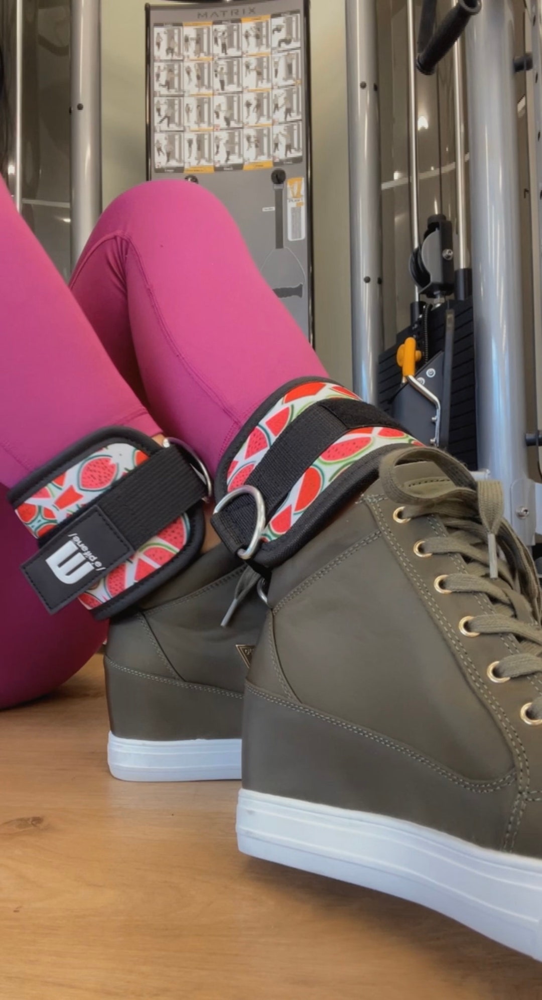 WATERMELON Single Ankle Cuff Attachment for Cable Machine - Etsy