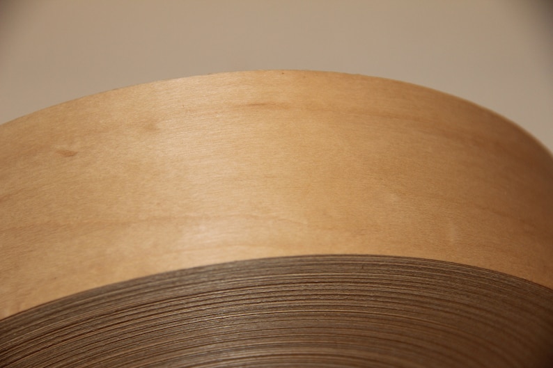 American Hard Maple Clear Sound Veneer Roll 0.5mm Thickness 2"x160' for ...