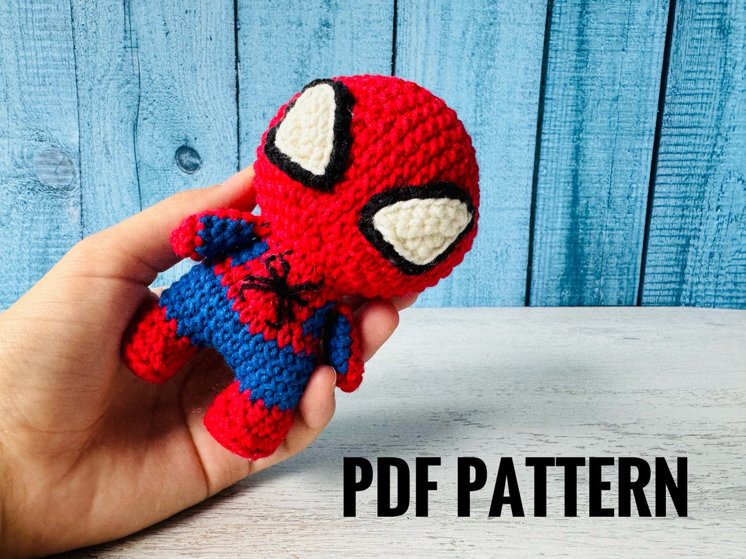 Avengers Marvel Cute Low Sew Keychain Super Hero Crochet Pattern. Low ...