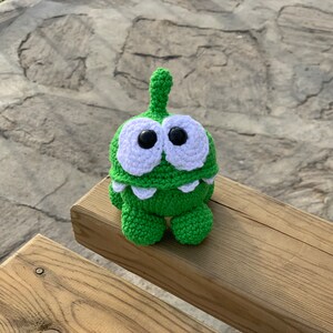 Om Nom Amigurumi Pdf Crochet Pattern, Cut the Rope, Plush Handmade Toy ...