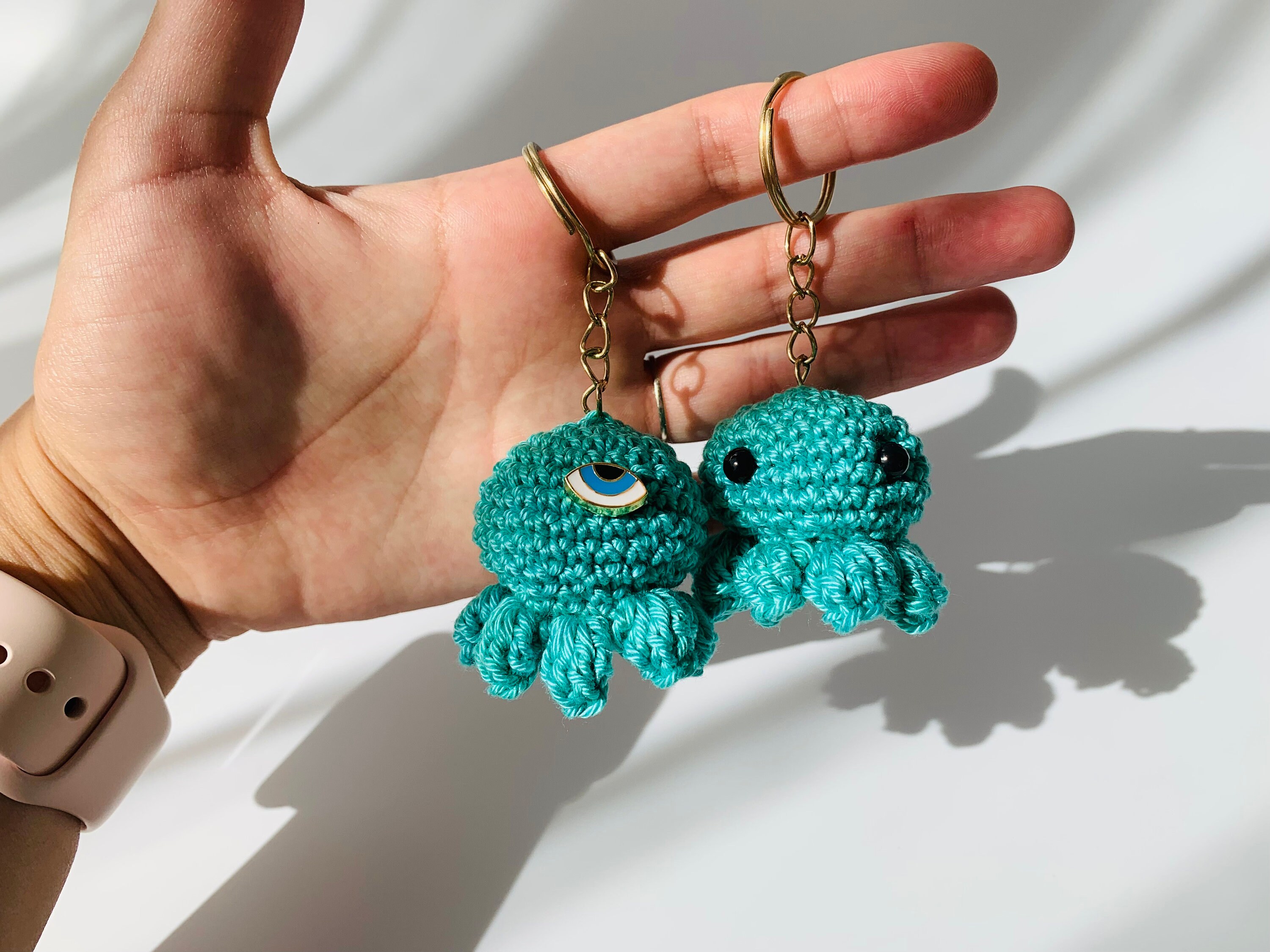 No Sew Octopus Keychain Crochet Pattern. Beginner Friendly - Etsy