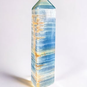 Natural Blue Onyx Crystal Tower - Etsy