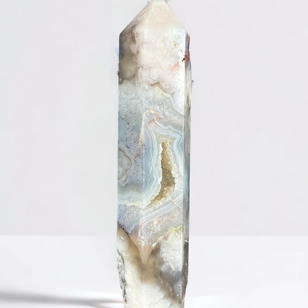 Natural Blue Onyx Crystal Tower - Etsy