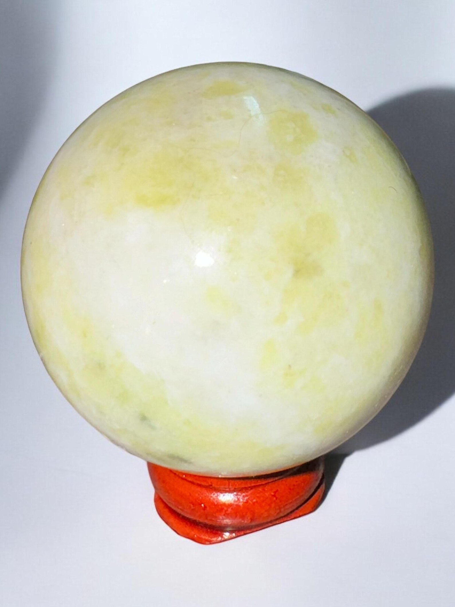 Natural Olive Opal Crystal Sphere - Etsy