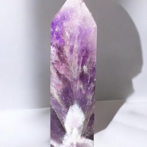 Natural Dream Amethyst Crystal Tower - Etsy