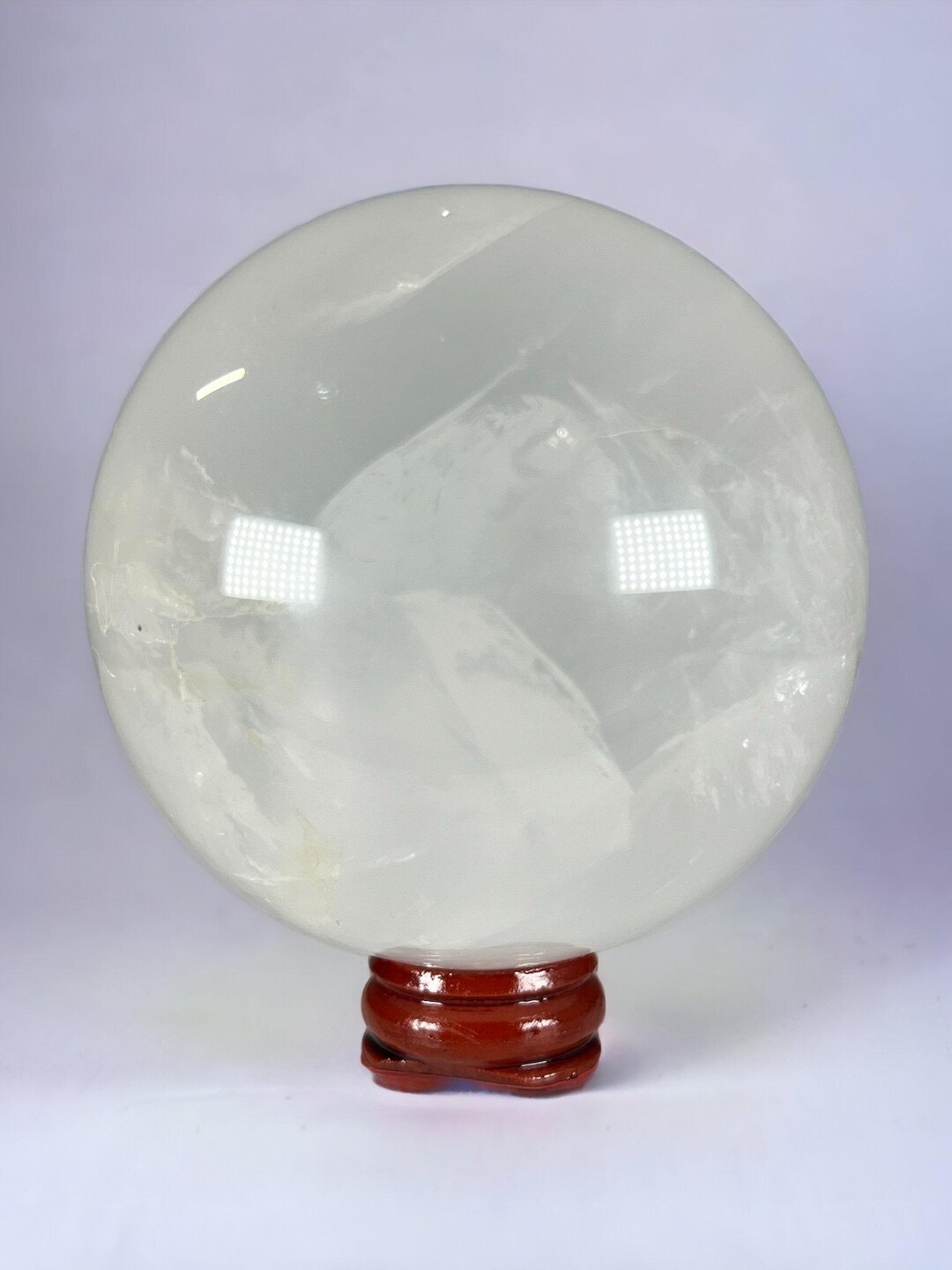 Natural Milky Quartz Crystal Sphere - Etsy