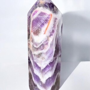 Natural Dream Amethyst Crystal Tower - Etsy